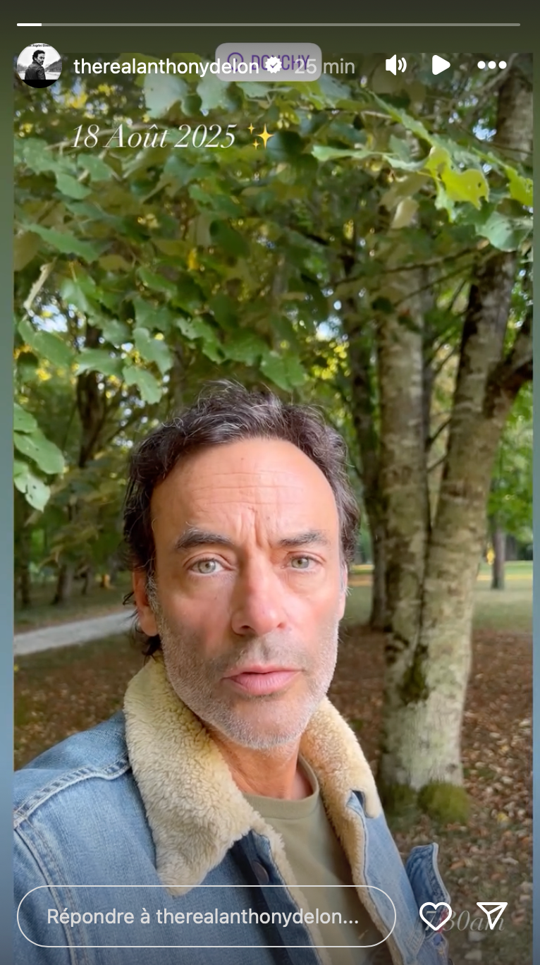 Alain Delon : un après son décès, son fils Anthony dévoile une vidéo ...