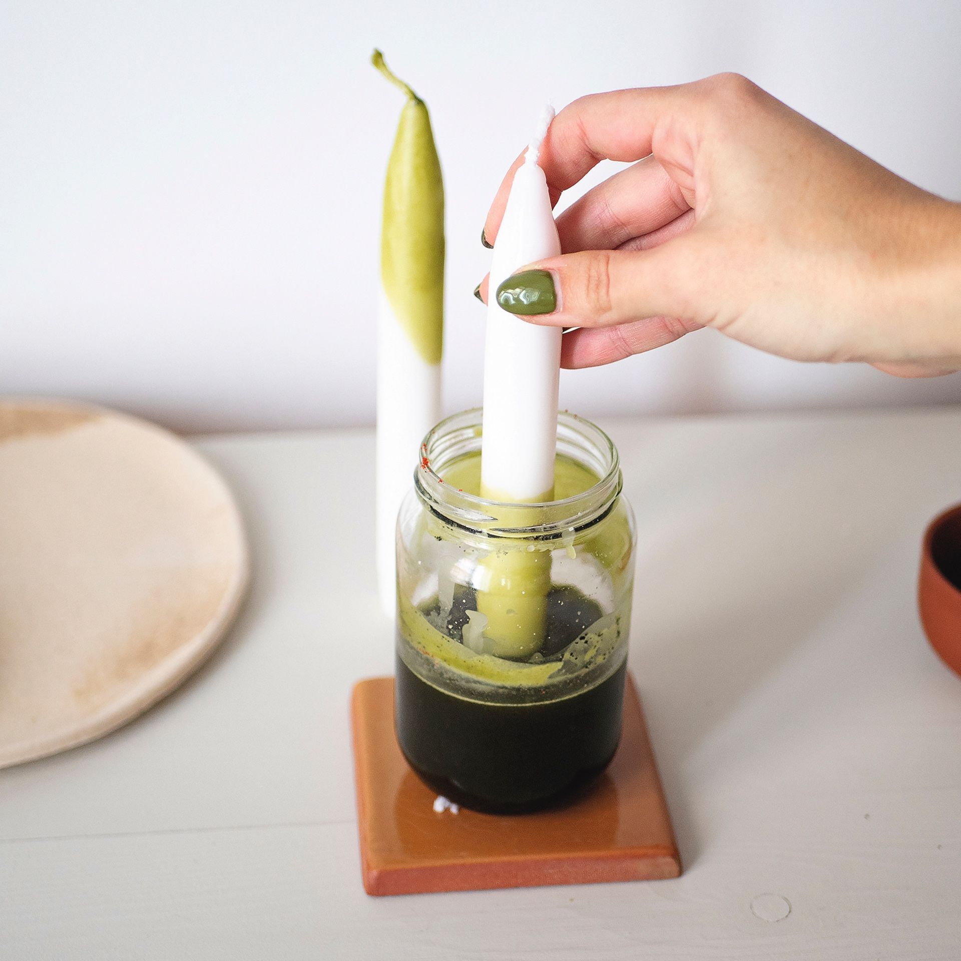 Do it yourself : je veux une belle bougie - Elle Décoration