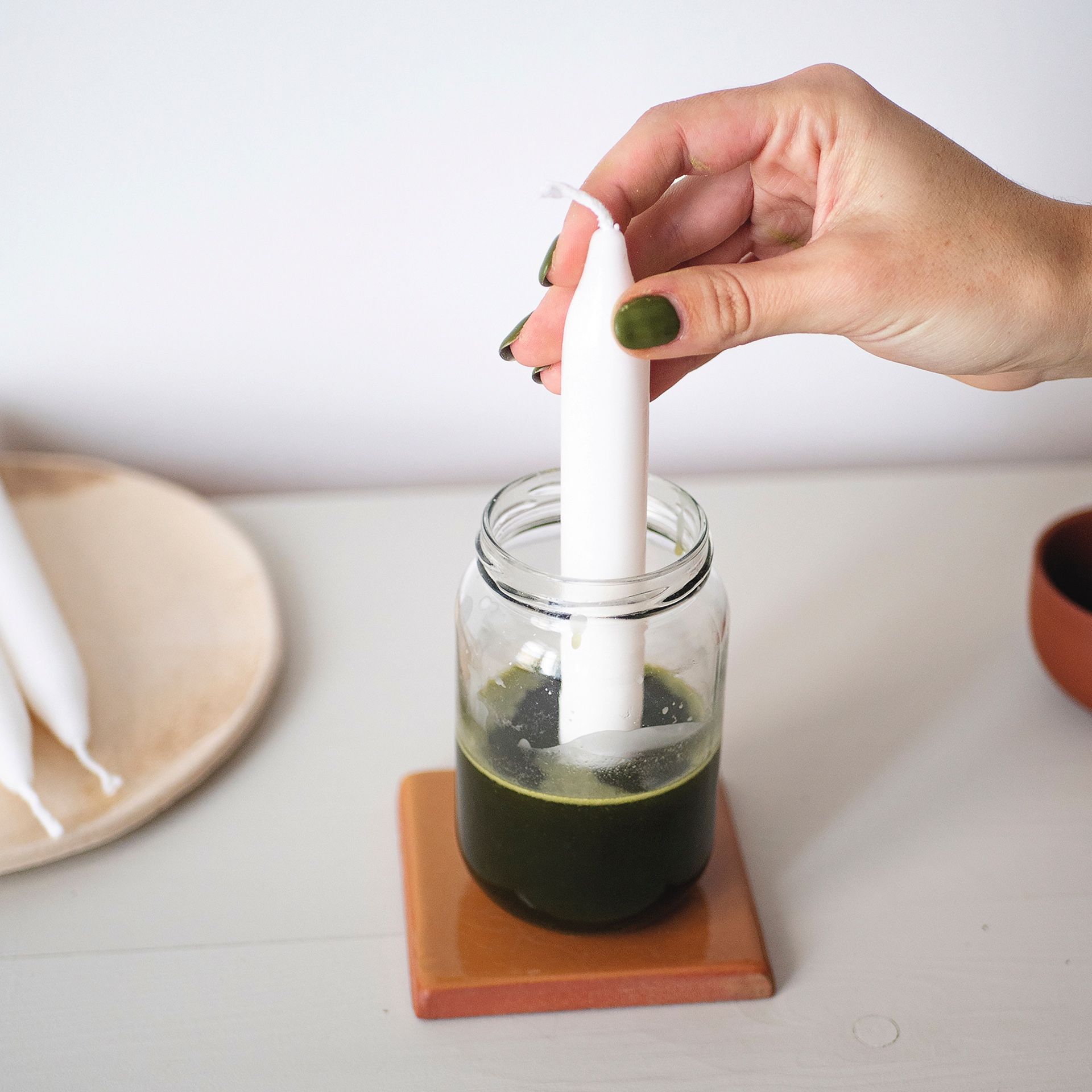 Do it yourself : je veux une belle bougie - Elle Décoration