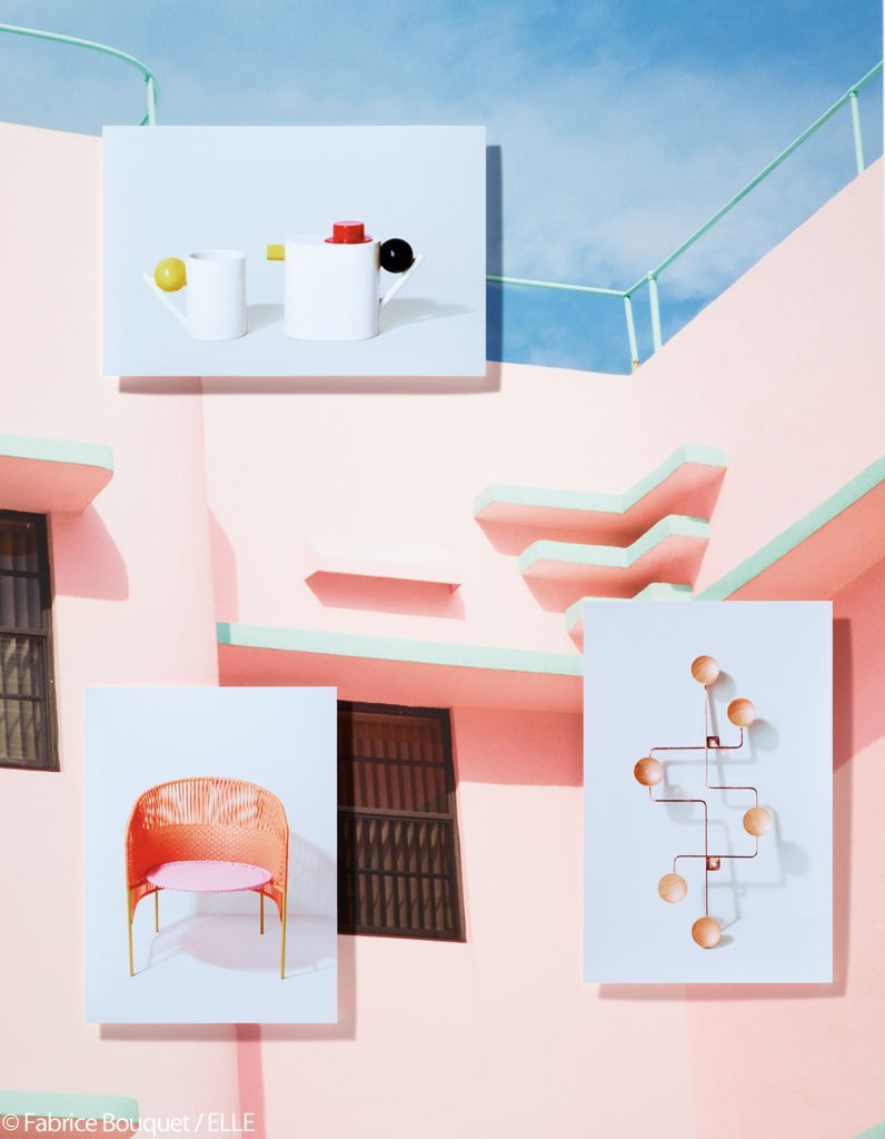 Tendance Miami : entre couleurs pop et lignes graphiques ! - Elle ...