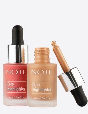Le produit à shopper : l’highlighter liquide de Note Cosmétique, pour ...