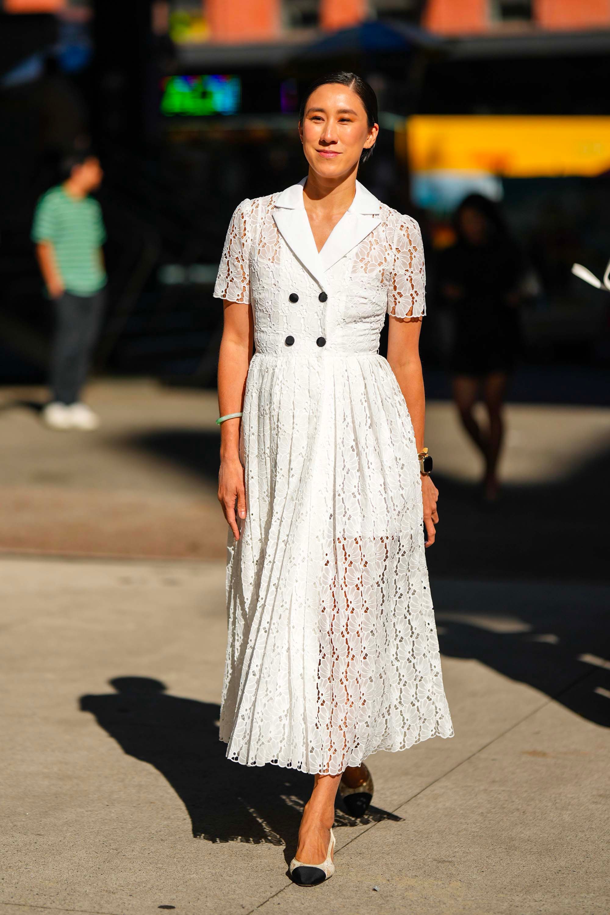 4 chaussures qui matchent avec une robe en dentelle - Elle