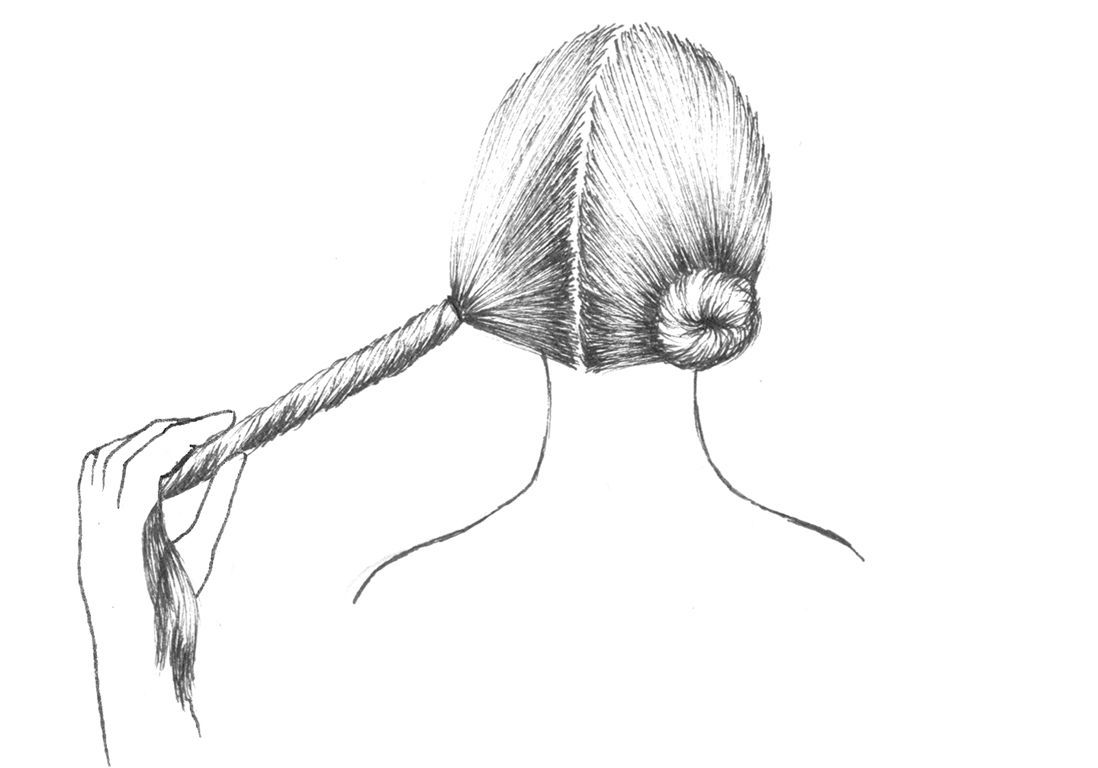 Coiffure macaron : comment faire une coiffure avec des macarons - Elle