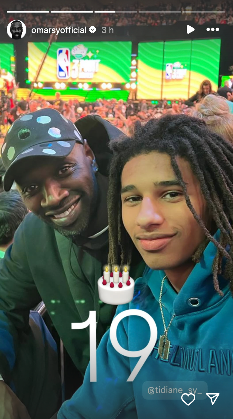 Omar Sy et son épouse Hélène Sy célèbrent les 19 ans de leur fils ...