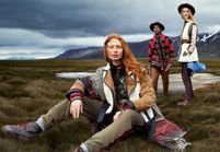 Bottes rouges en vinyle Bershka - Bottez en rouge ! - Elle