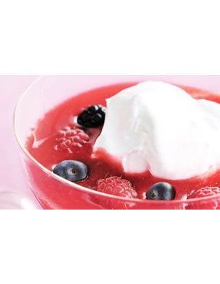 Vacherin glacé aux fruits rouges pour 6 personnes - Recettes Elle à Table