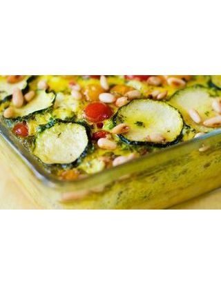 Tian de courgettes au jambon et au comté pour 4 personnes - Recettes ...