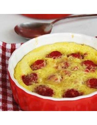 Clafoutis aux framboises pour 4 personnes - Recettes Elle à Table