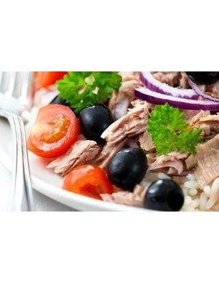 Salade de thon croquante pour 6 personnes - Recettes Elle à Table