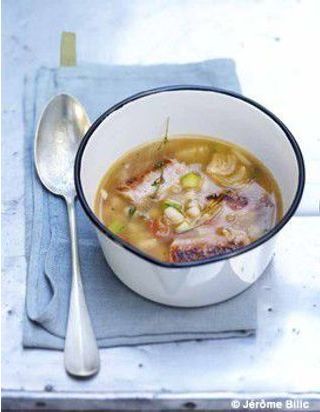 Soupe de marrons, café et parmesan de Sébastien Gaudard pour 4 ...