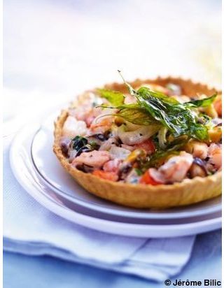 Tarte aux fruits rouges pour 6 personnes - Recettes Elle à Table