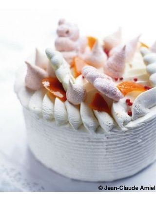 Vacherin glacé au chocolat pour 4 personnes - Recettes Elle à Table