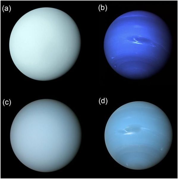 On connaît les véritables couleurs de Neptune et d’Uranus - Elle