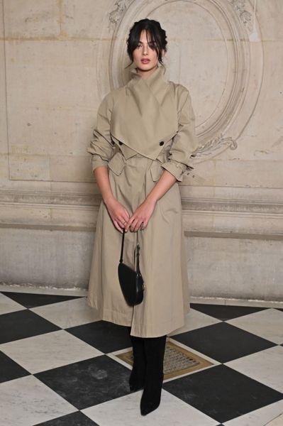 Deva Cassel : ultra-chic aux côtés de son compagnon au défilé Dior - Elle