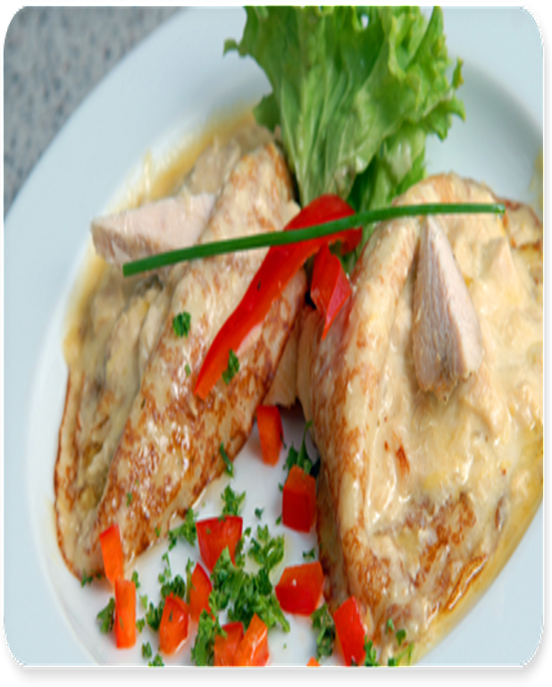 Crêpes célestines farcies de poulet pour 2 personnes - Recettes Elle à ...