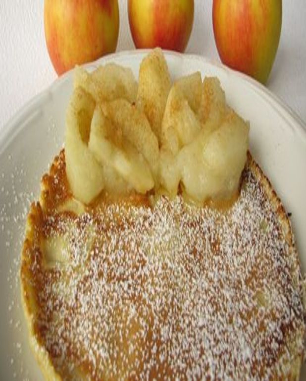 Crêpes fourrées aux pommes golden pour 4 personnes - Recettes Elle à Table