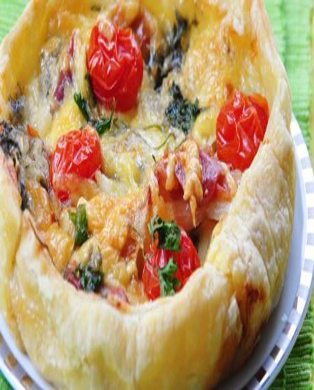 Quiche à la provençale à base de faisselle pour 6 personnes - Recettes ...