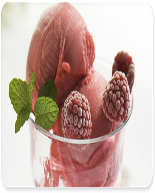 Sorbet framboise pour 6 personnes - Recettes Elle à Table