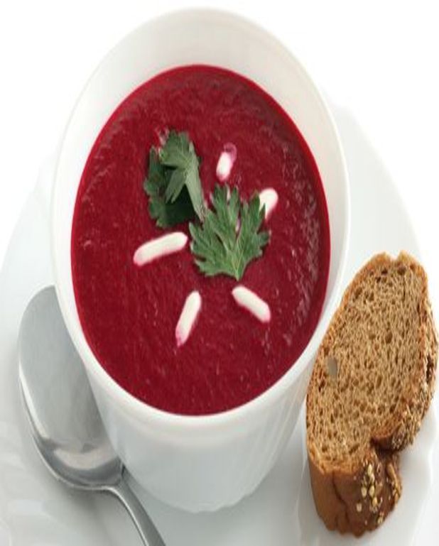 Soupe à la betterave pour 2 personnes - Recettes Elle à Table