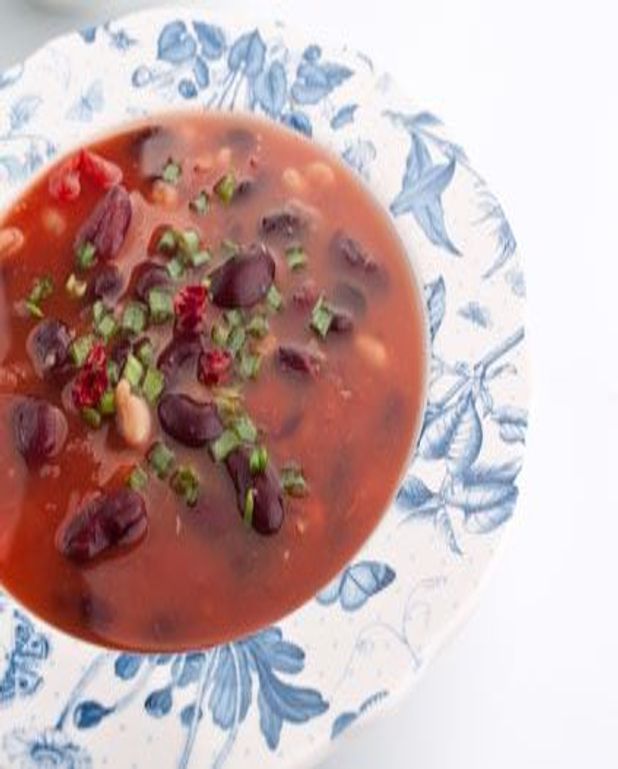 Soupe de haricots rouges et marrons pour 2 personnes - Recettes Elle à ...