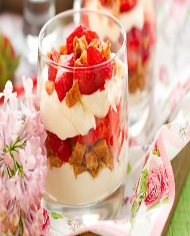 Trifle en verrine pour 4 personnes - Recettes Elle à Table