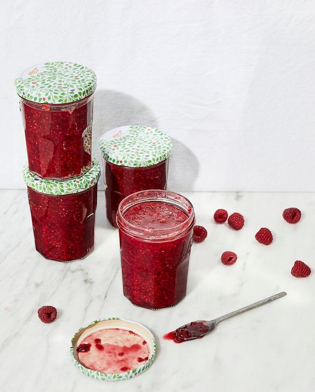 Confiture de framboises pour 8 personnes - Recettes Elle à Table