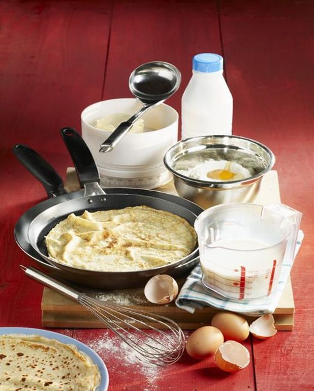 Crêpes au fromage blanc - Recettes Elle à Table