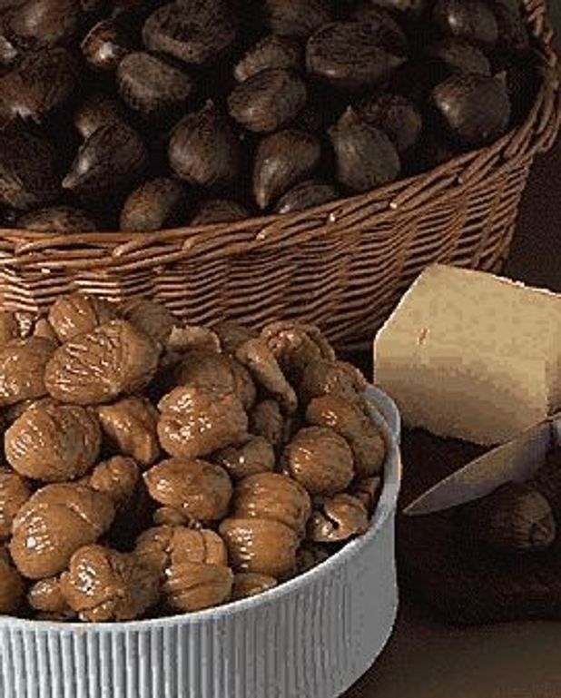 Marrons braisés pour 6 personnes - Recettes Elle à Table