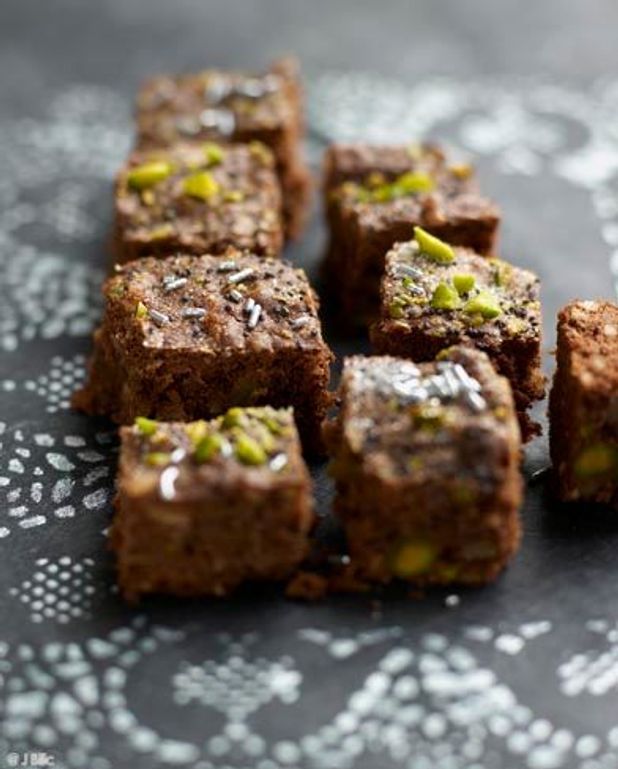 Mendiants comme un brownie pour 6 personnes - Recettes Elle à Table