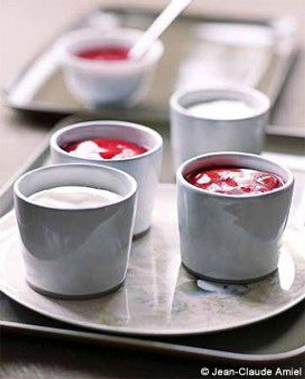 Mousse de fromage blanc aux fruits rouges pour 4 personnes - Recettes ...