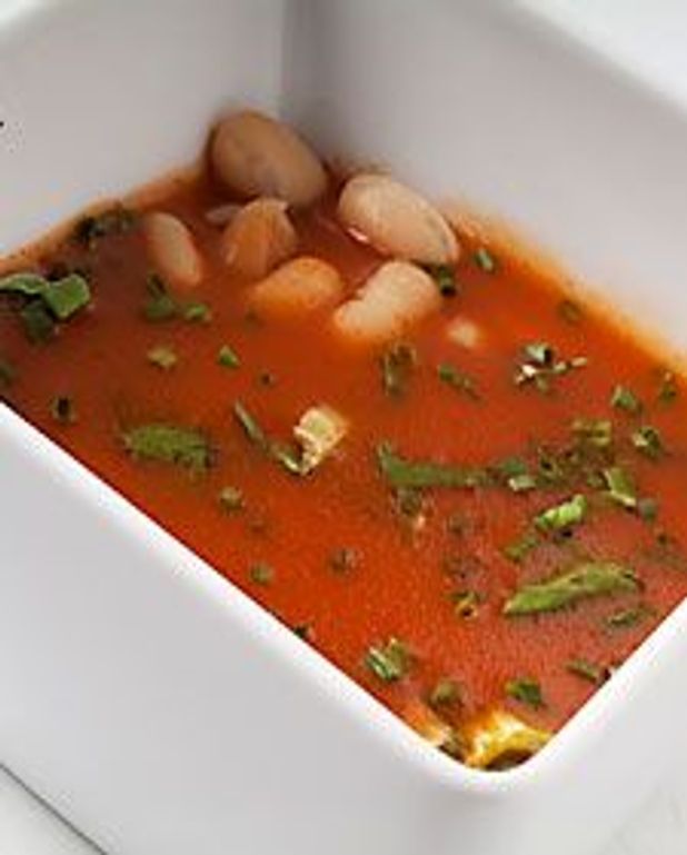 Potage aux haricots et tomate pour 4 personnes - Recettes Elle à Table