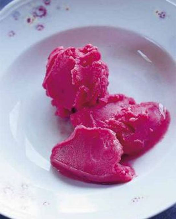 Sorbet aux fruits rouges pour 6 personnes - Recettes Elle à Table