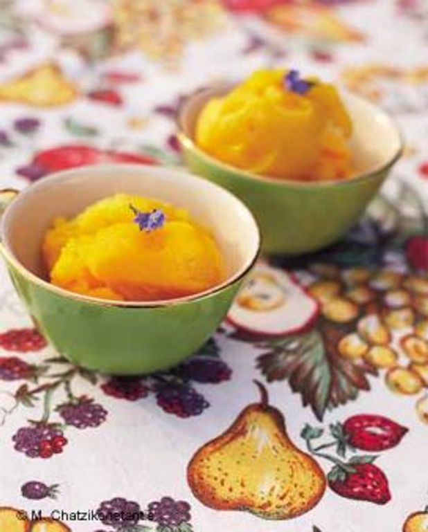 Sorbet de mangue pour 6 personnes - Recettes Elle à Table