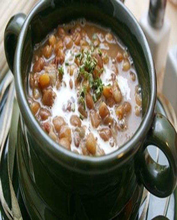 Soupe de lentilles pour 2 personnes - Recettes Elle à Table