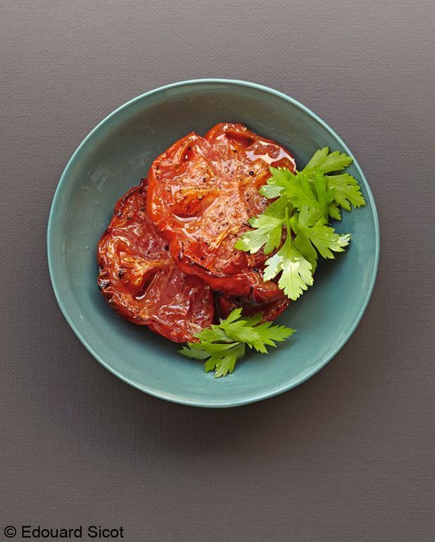 Tomates confites pour 4 personnes - Recettes Elle à Table