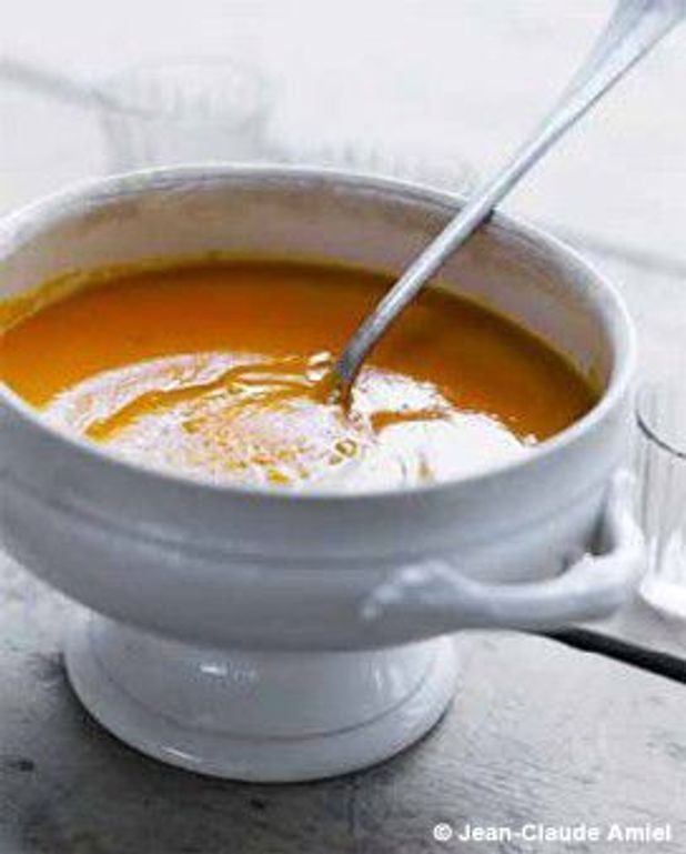 Velouté de potimarron pour 6 personnes - Recettes Elle à Table
