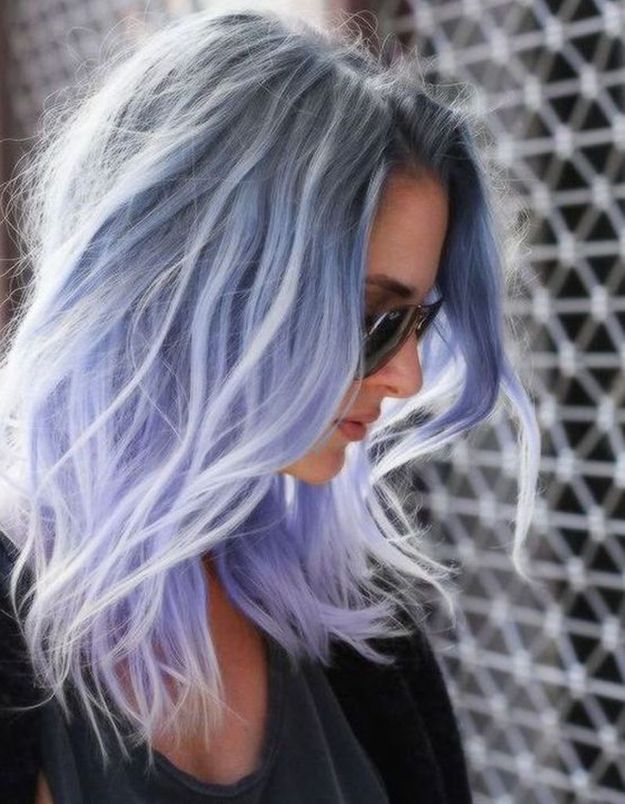 Ombré Hair Bleu Ombré Hair Les Plus Beaux Dégradés De Couleur Elle