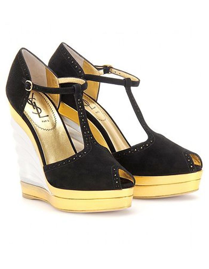 chaussures compensees yves st laurent