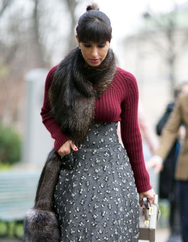 Frange droite sur cheveux tirés - 20 façons de porter la frange droite ...