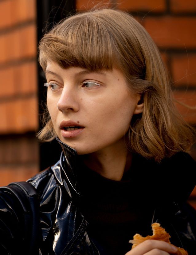 Frange droite et carré - Types de frange : les plus belles inspirations ...