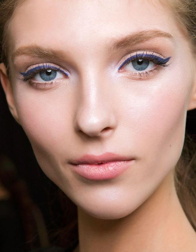 Maquillage des yeux bleus idée - Comment maquiller des yeux bleus - Elle
