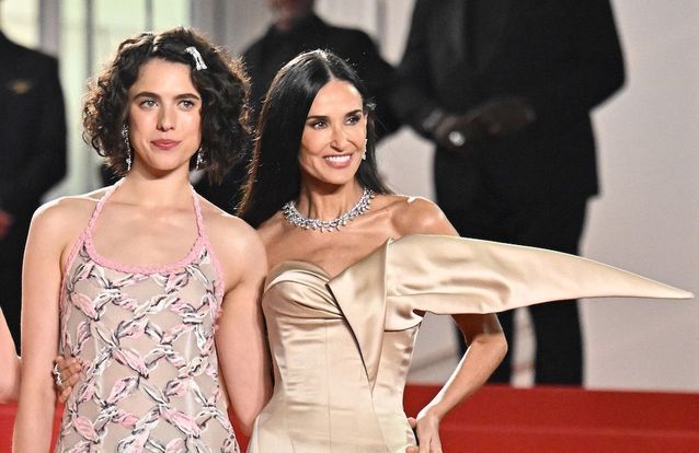 Cannes 2024 : Demi Moore et Margaret Qualley, duo de charme pour « The Substance » - Elle