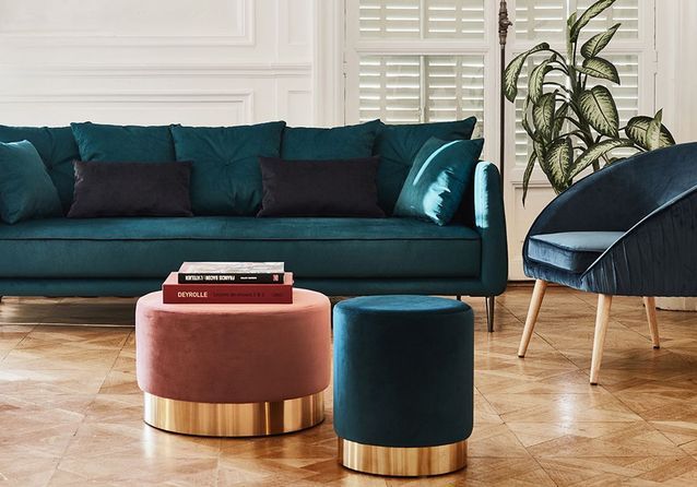 Les plus beaux poufs design sont ici. - Elle Décoration