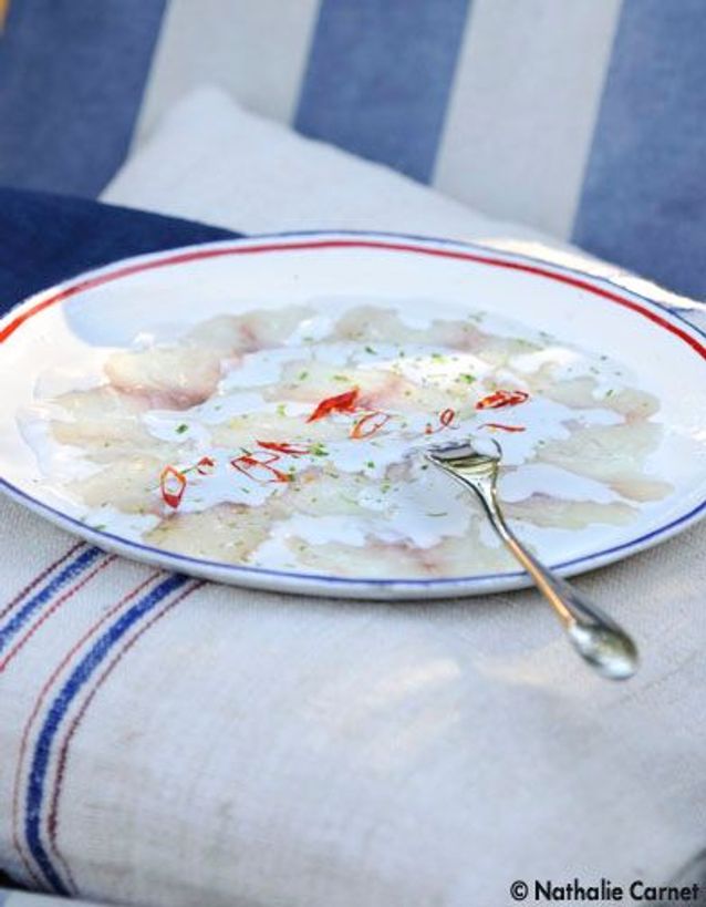 Carpaccio Poisson Tahitienne - Les 10 recettes les plus cool de l'été ...