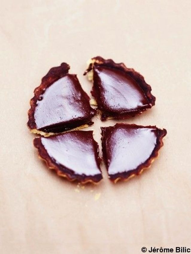 Tartelettes au chocolat - Que faire avec une tablette de chocolat ...