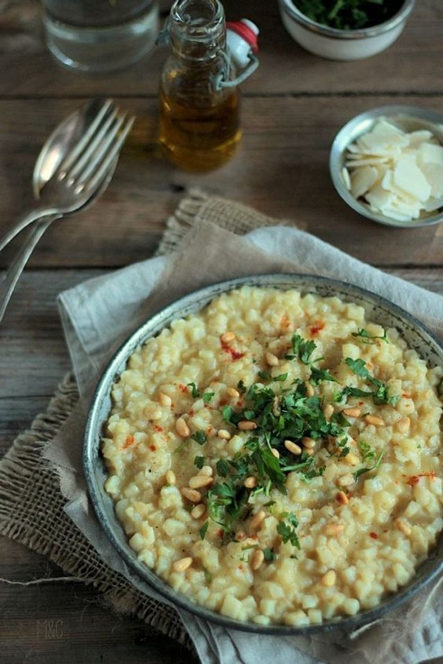 Risotto original au céleri - On veut un risotto original - Elle à Table