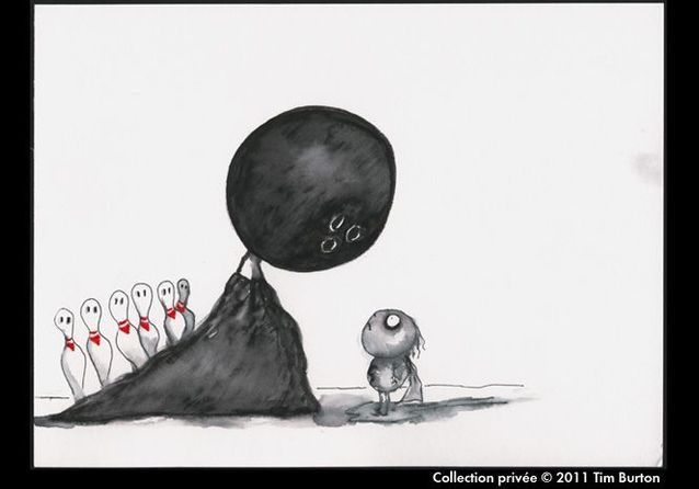 "Stainboy" - Tim Burton, l’exposition : morceaux choisis - Elle