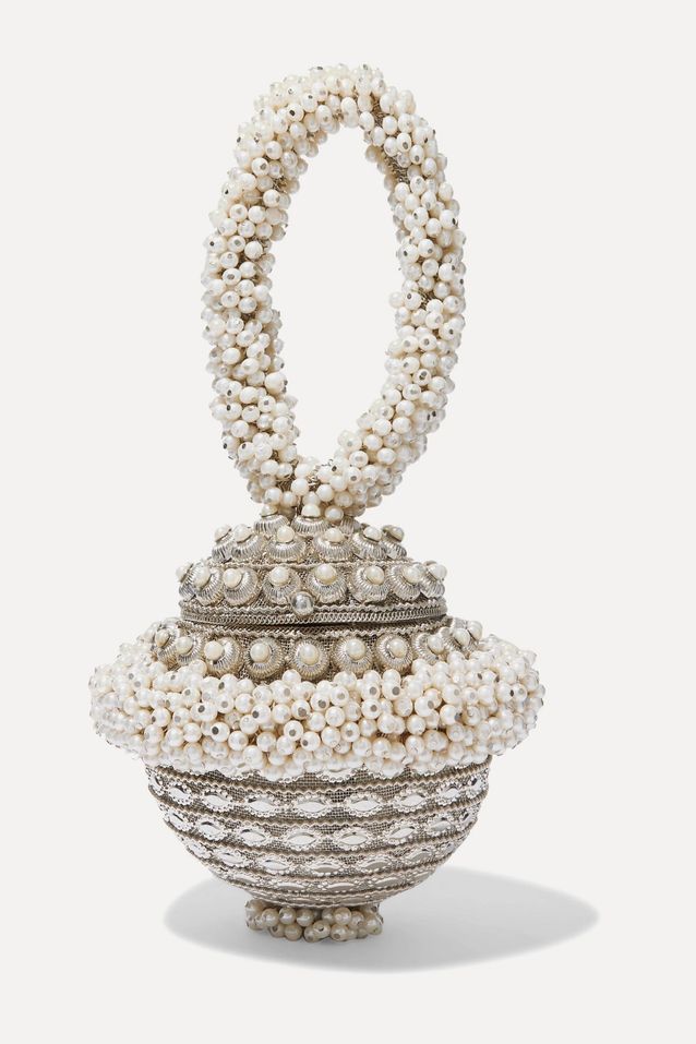 Le sac en perles a la côte - Elle