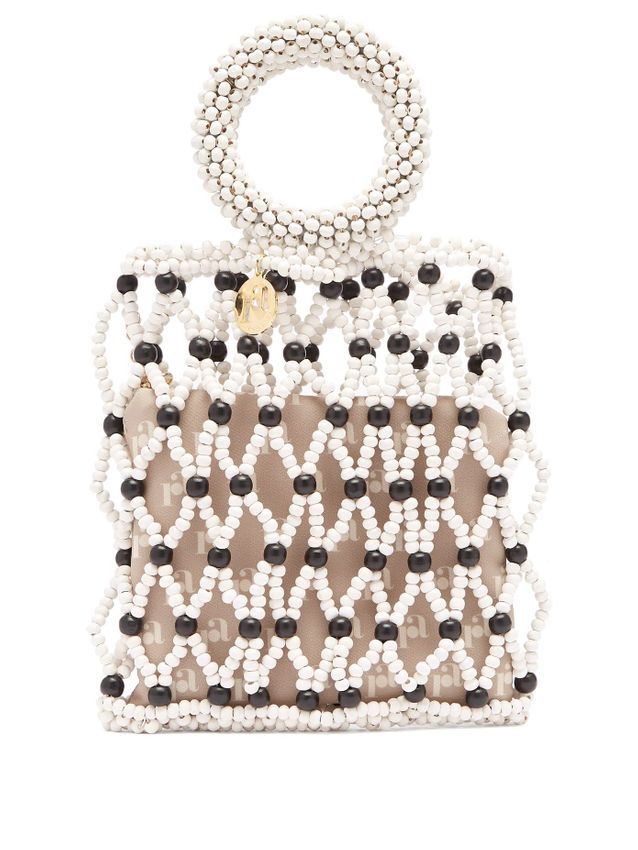 Le sac en perles a la côte - Elle