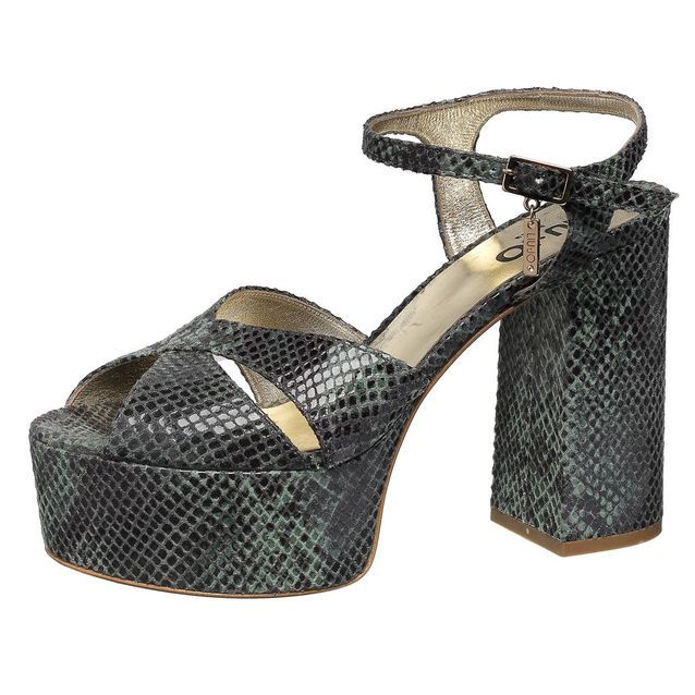 Sandales à plateau en cuir - 16 paires de sandales à plateau pour ...